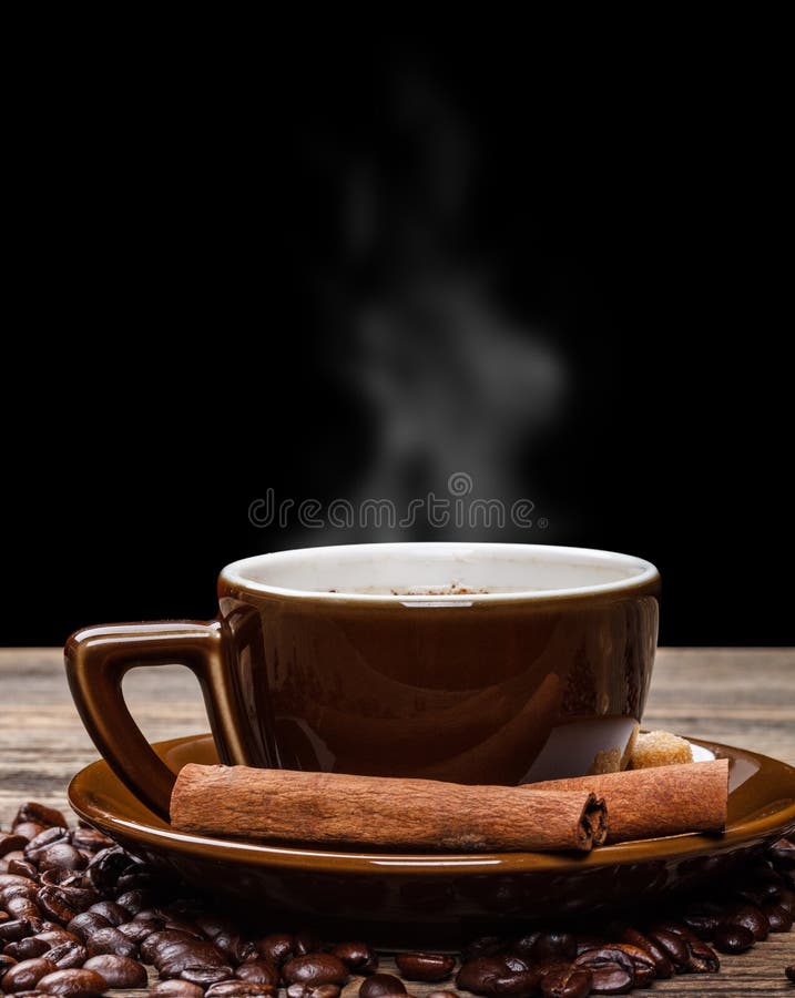 Cup of hot coffee stock photo. Image of still, delicious - 31332000