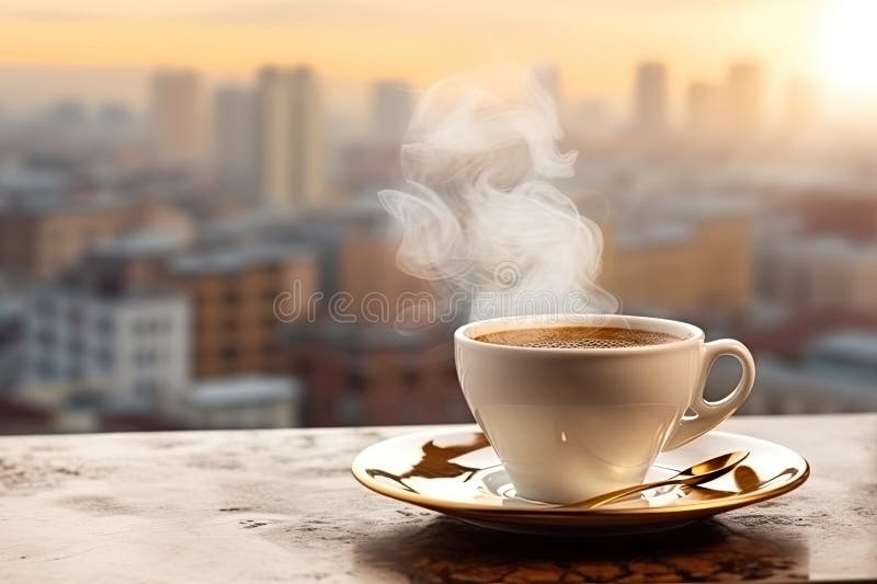 Cityscape Breakfast Stock Illustrations – 580 Cityscape Breakfast Stock ...