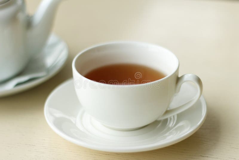 A cup of hot tea stock image. Image of fresh, time, side - 108635595