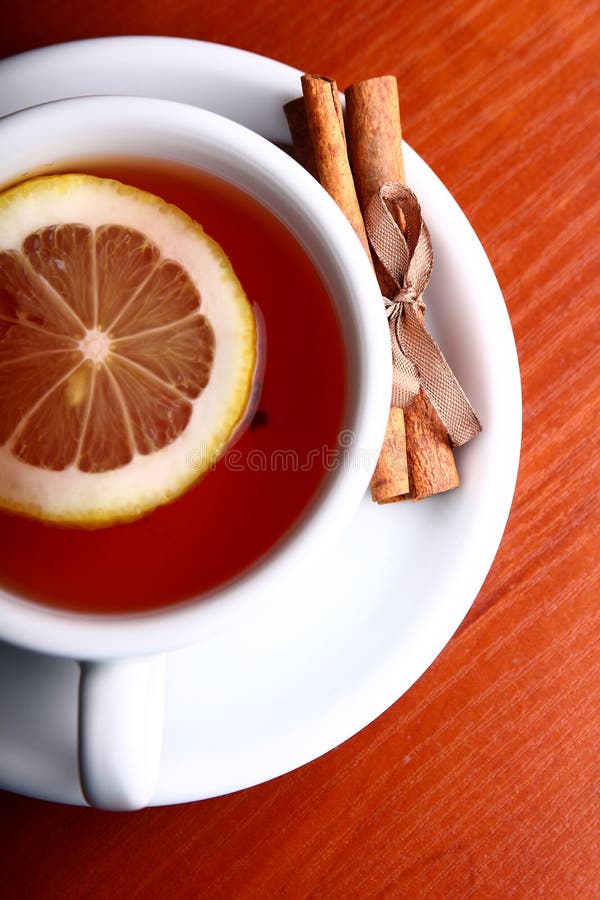 Cup of Hot Tea on Wooden Background Stock Photo - Image of oolong ...