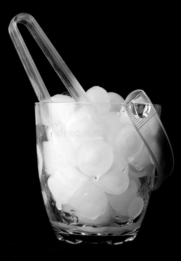 Cup of ice stock image. Image of isolated, cool, white - 10477235