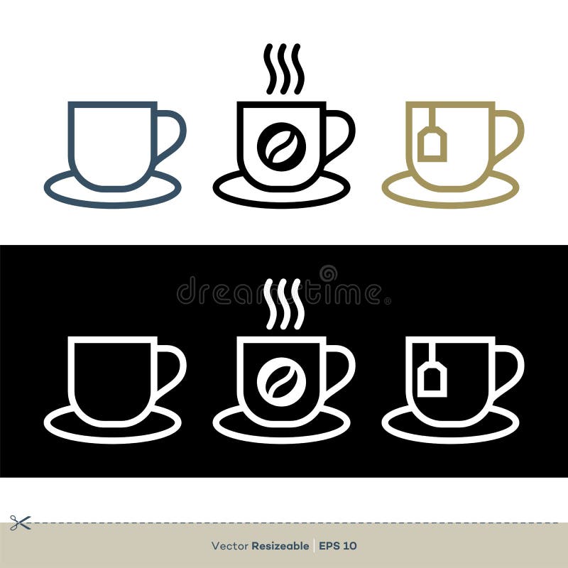 Cup Icon Vector Logo Template Illustration Design. Vector EPS 10 Stock ...