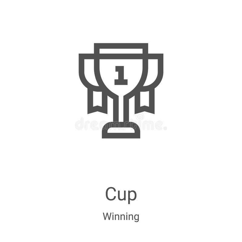 Winning Cup Vector Logo Stock Illustrations – 820 Winning Cup Vector ...