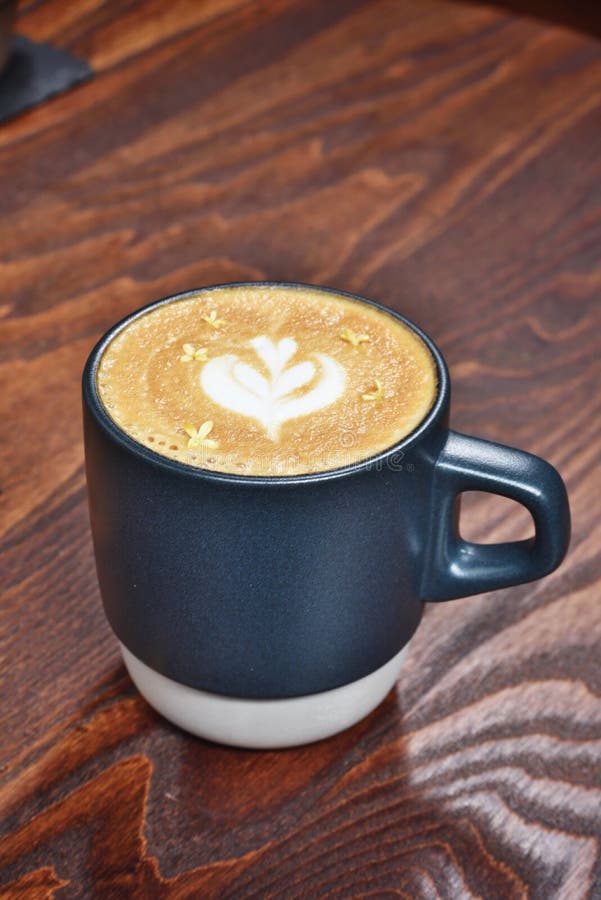 Cup of lattle stock photo. Image of cream, latte, warm - 109795736