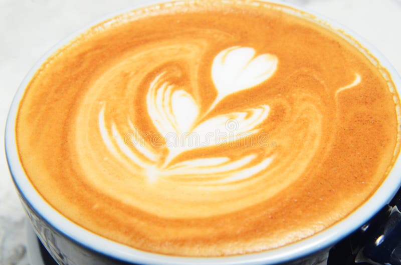 Cup of lattle stock photo. Image of cream, latte, warm - 109795736