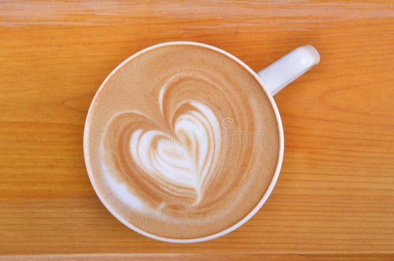 Cup of lattle stock photo. Image of texture, leisure - 109796024