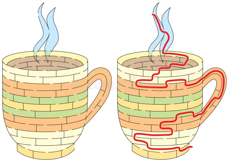 Easy cup of coffee maze stock vector. Illustration of easy - 87447007