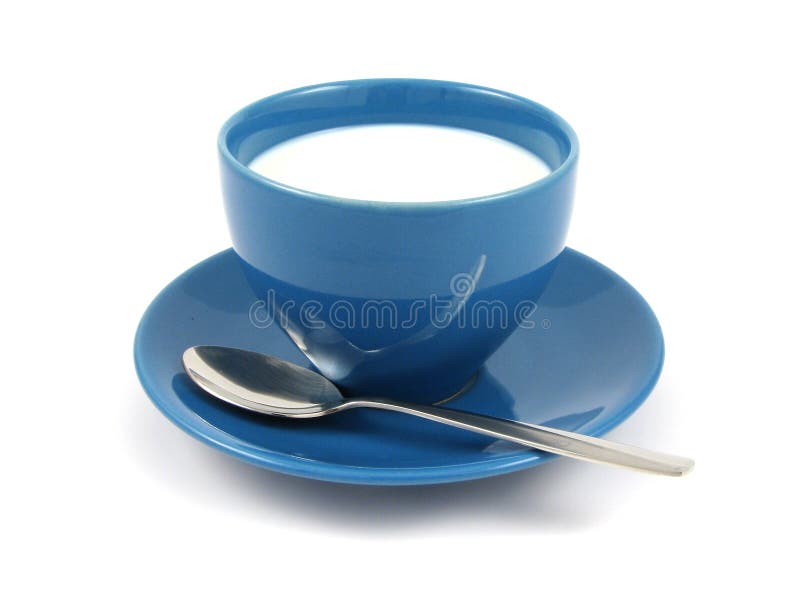 Cup of milk stock photo. Image of small, cafeteria, healthy - 11558768
