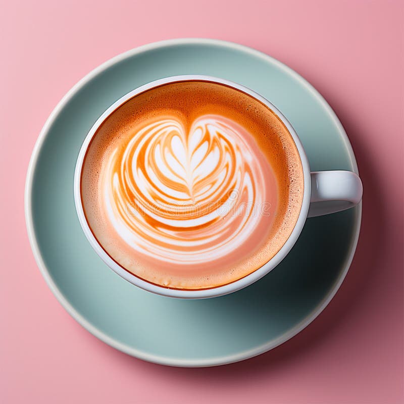 A Cup of Morning Latte, Invigorating Coffee, Coffee Break - AI ...