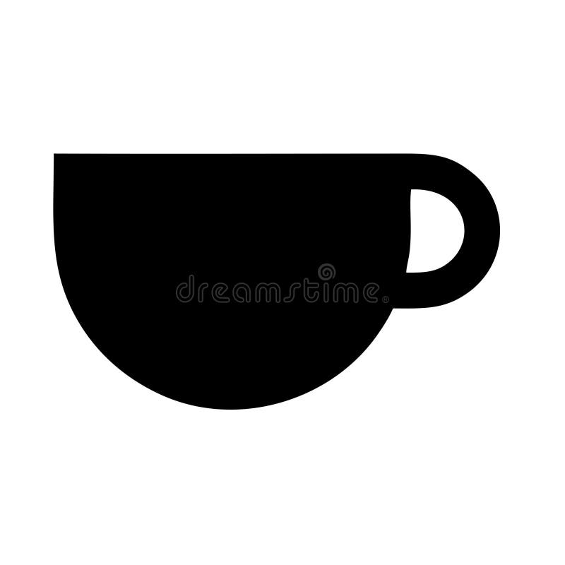 Cup Mug Icon Symbol Isolated Design Vector Image Stock Vector ...