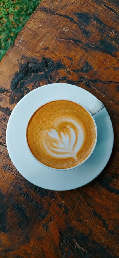 A Cup Off Coffee in the Afternoon Stock Image - Image of afternoon ...