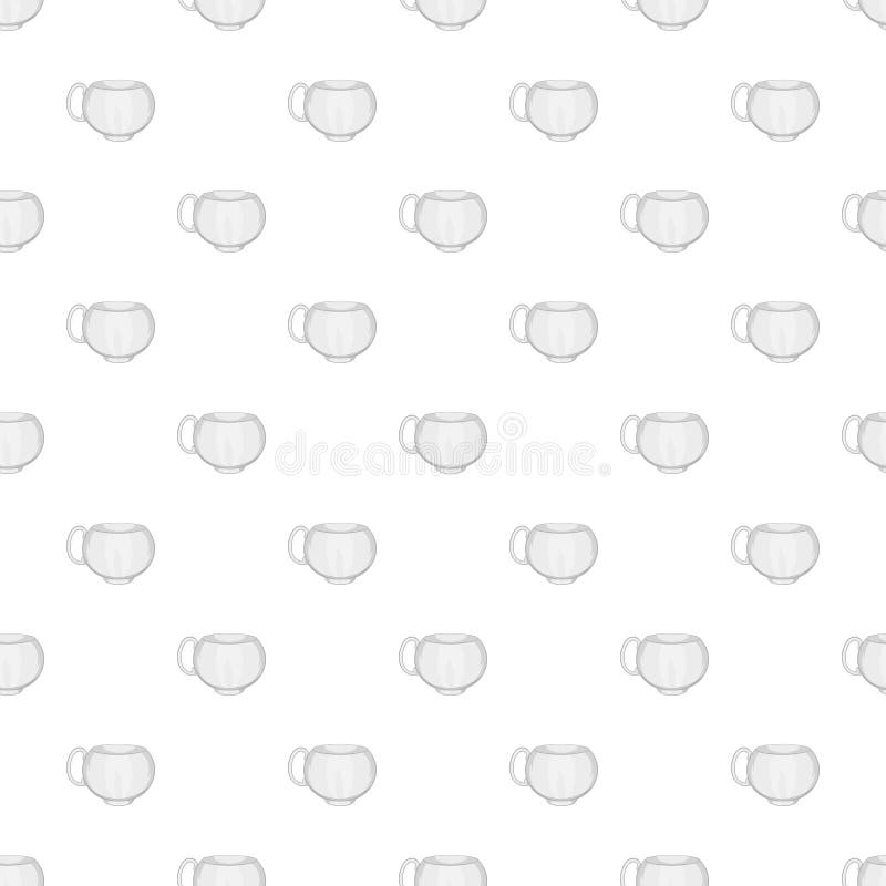 Cup pattern, cartoon style stock vector. Illustration of english - 92545585