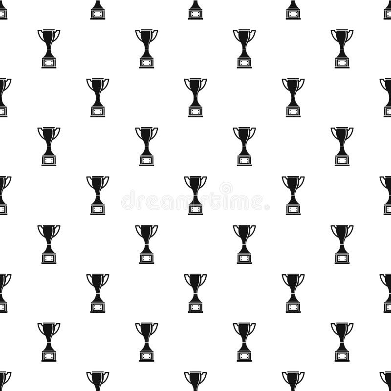 Cup pattern vector stock vector. Illustration of award - 107674679