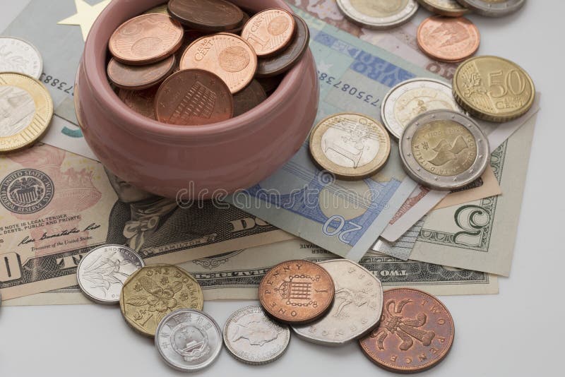 Cup of Plenty, Symbol of Wealth and Abundance Stock Photo - Image of ...