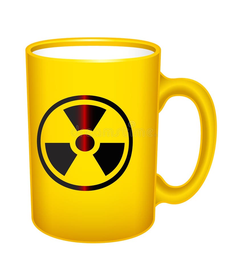Cup and radiation stock vector. Illustration of risk - 262289404 Cup and radiation stock vector. Illustration of risk - 262289404