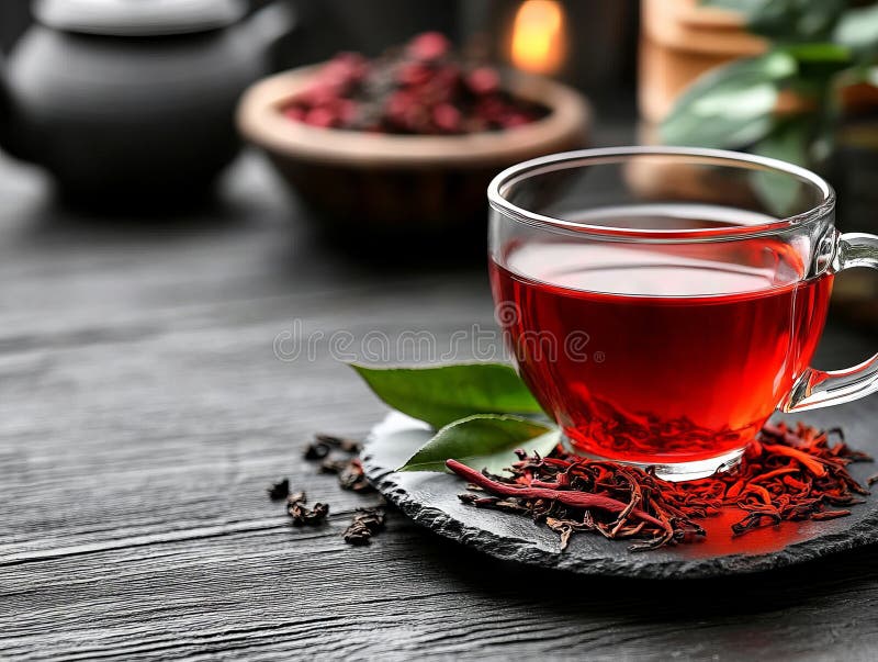 Cup Red Tea Black Plate Next Teapot Stock Photos - Free & Royalty-Free ...