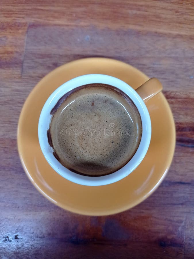A Cup of Sanger Coffee Aceh from Top Angle Stock Photo - Image of ...