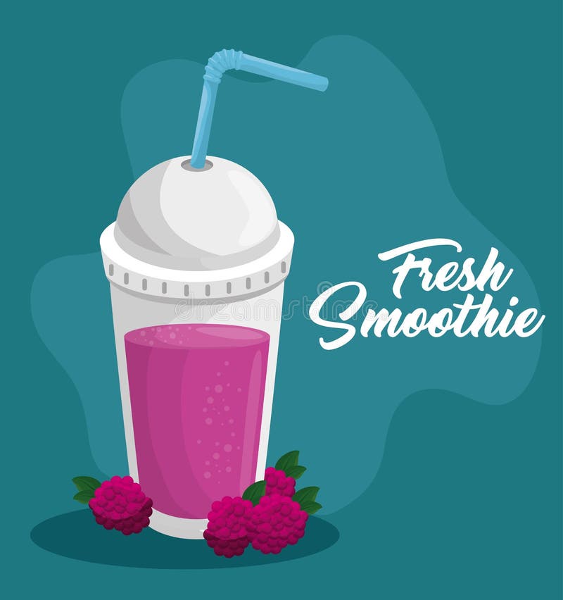 Fruit smoothie icon stock vector. Illustration of dairy - 109167430