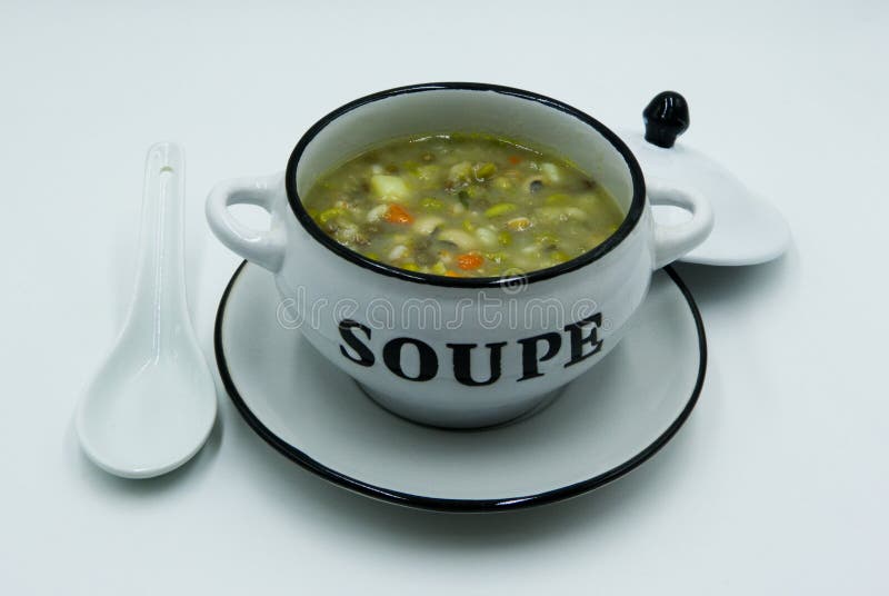 Cup of soup stock photo. Image of healthy, meal, food - 132900060