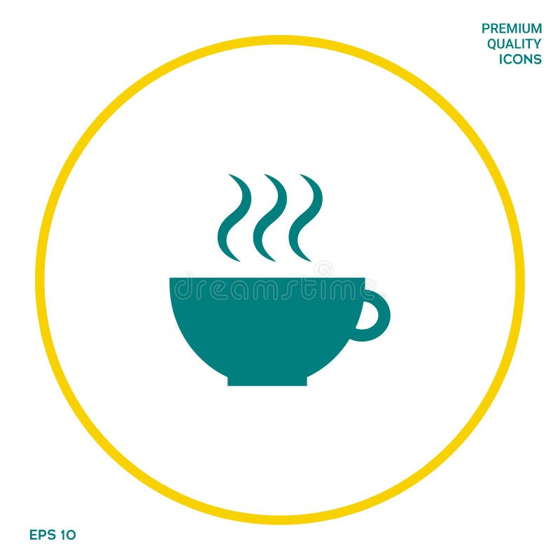 Cup with Steam. Graphic Elements for Your Design Stock Vector ...