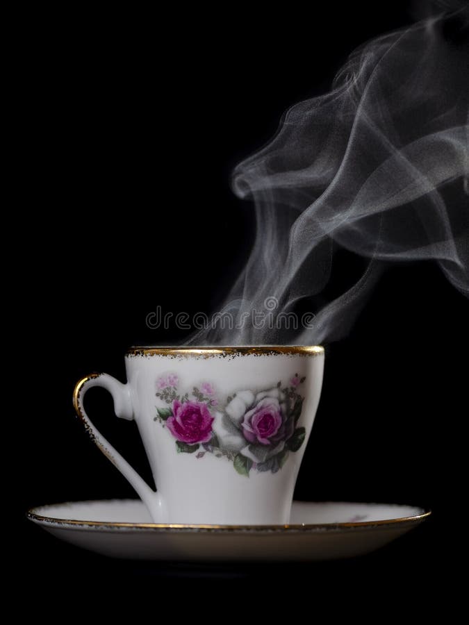 Hot drink, rising steam stock photo. Image of cafe, coffee - 179073918