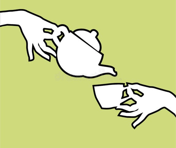 Cup of tea stock vector. Illustration of food, restaurant - 22945775