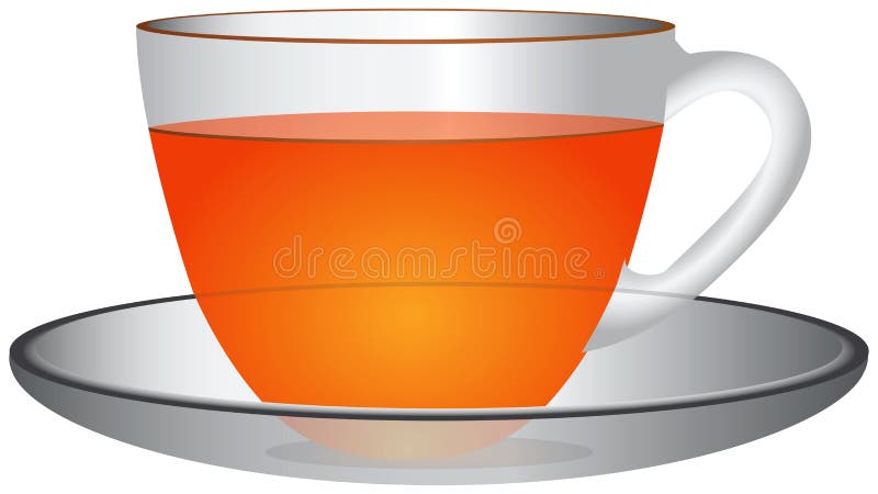 Piala or Piyala, Central Asian Tradition Tea Cup Stock Vector ...