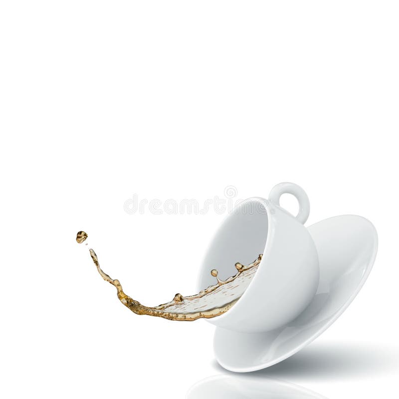 Cup of tea stock image. Image of energy, morning, flowing - 51903215