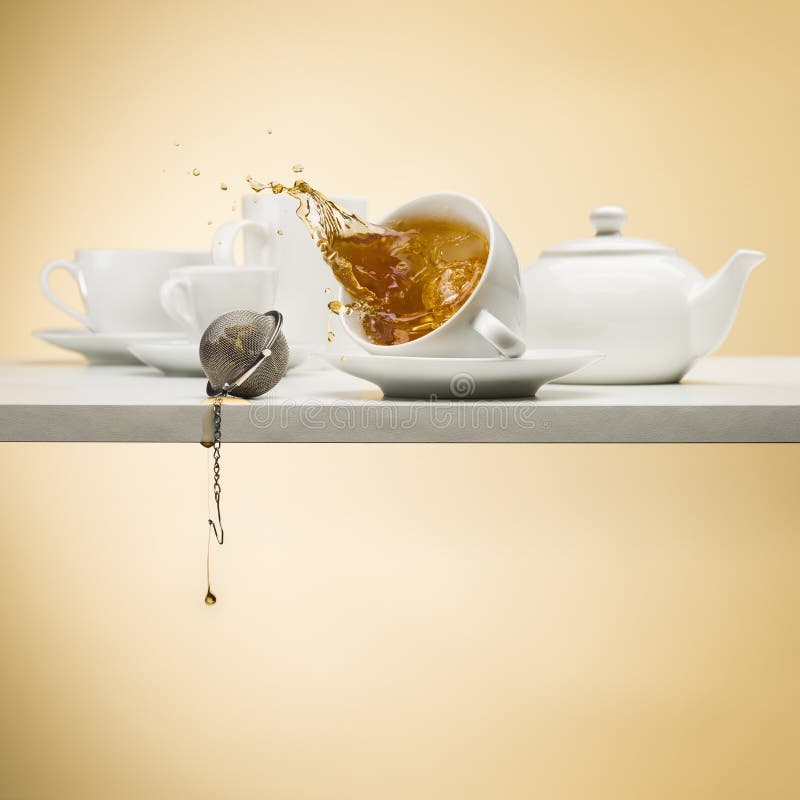 Cup of tea stock photo. Image of bowl, theine, warm - 113736392