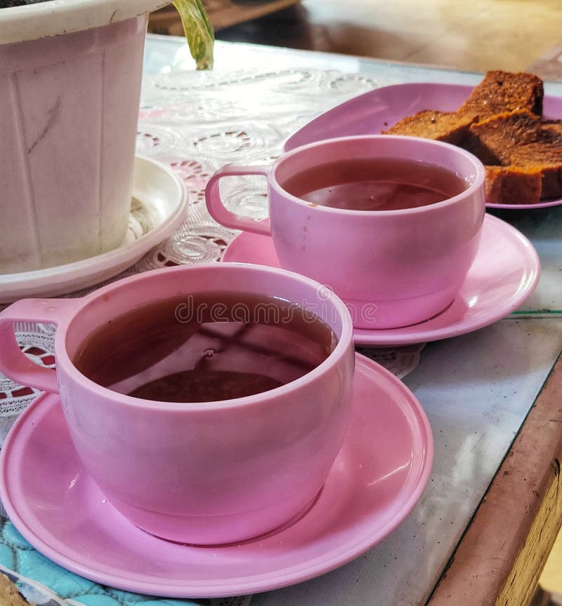 Cup of Tea Friends Relax in the Afternoon Stock Photo - Image of relax ...