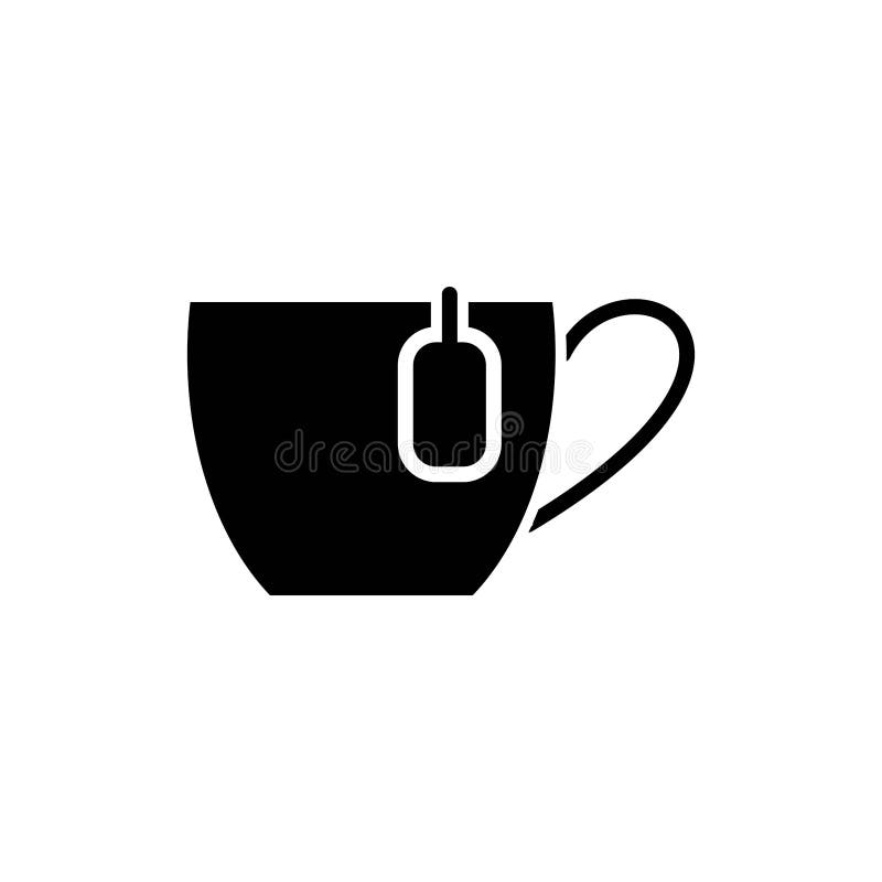Cup of Tea Icon, Illustration Design Template Stock Vector ...