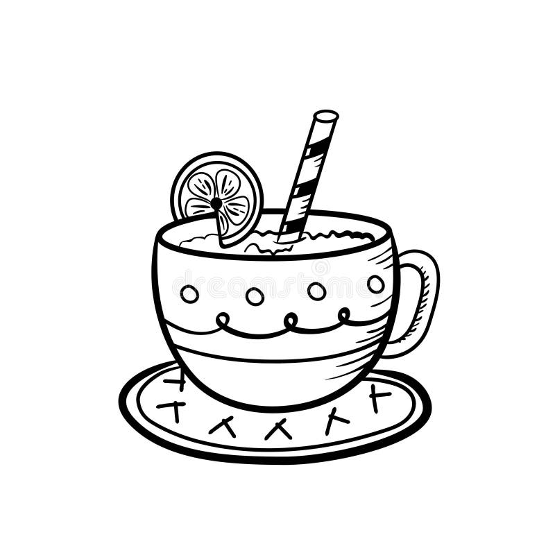 Hand Drawn Fireworks. Birthday Clipart in Doodle Style Stock Vector ...