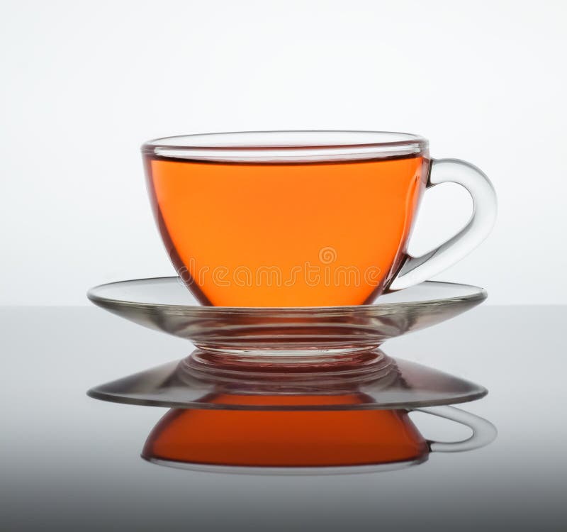 Cup of tea stock photo. Image of glass, food, aroma, full - 48852504
