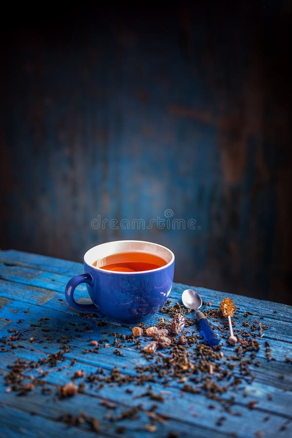 Cup with tea stock photo. Image of drink, dishware, space - 62642384