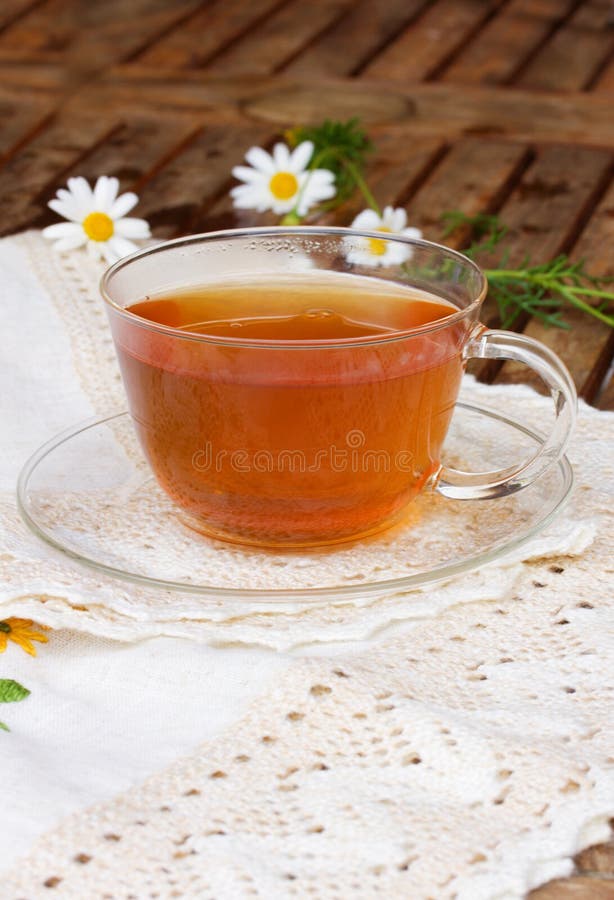 Cup of tea on table stock image. Image of aroma, culture - 28654637