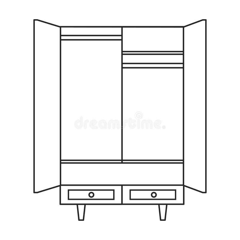 Open Larder Cupboard Stock Illustrations – 75 Open Larder Cupboard ...