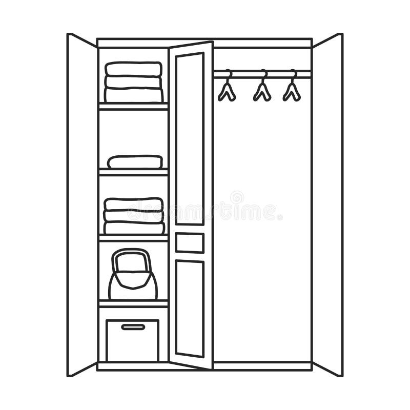 Open Larder Cupboard Stock Illustrations – 75 Open Larder Cupboard ...