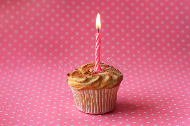 Birthday Cake with Burning Candle Stock Photo - Image of fire, fairy ... Birthday Cake with Burning Candle Stock Photo - Image of fire, fairy ...