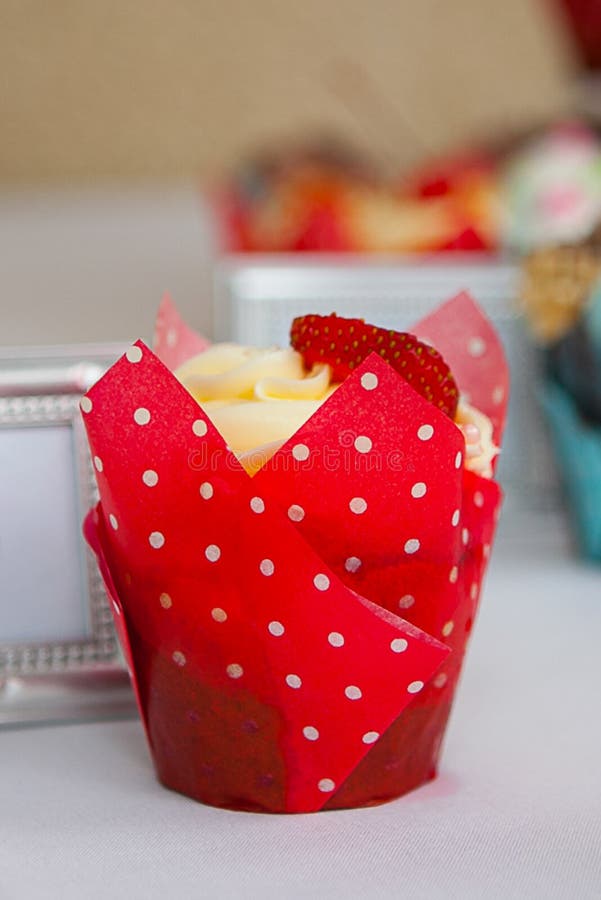 Cupcake Closeup stock image. Image of cupcake, frosted - 85436619