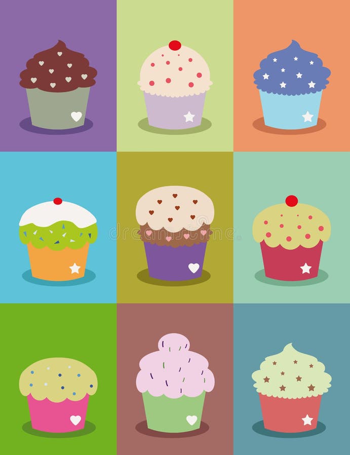Cupcake frame stock illustration. Illustration of framework - 51590328
