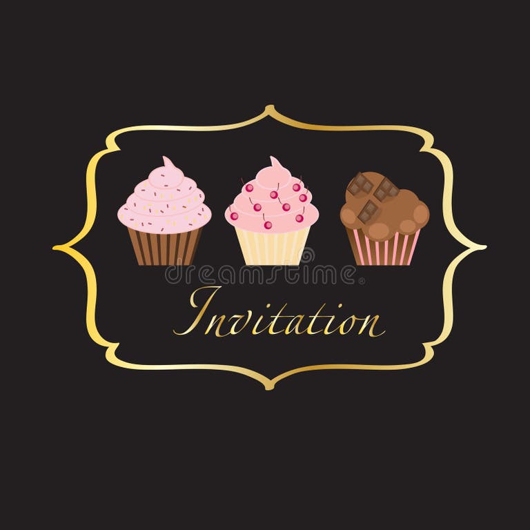 Dessert Invitation Background Stock Illustrations – 41,279 Dessert ...