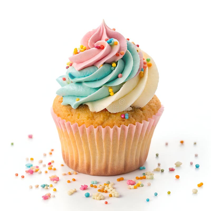 Cupcake stock illustration. Illustration of sweet, rush - 357198213