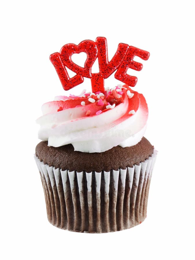 Cupcake stock image. Image of snack, isolated, dessert - 8247899