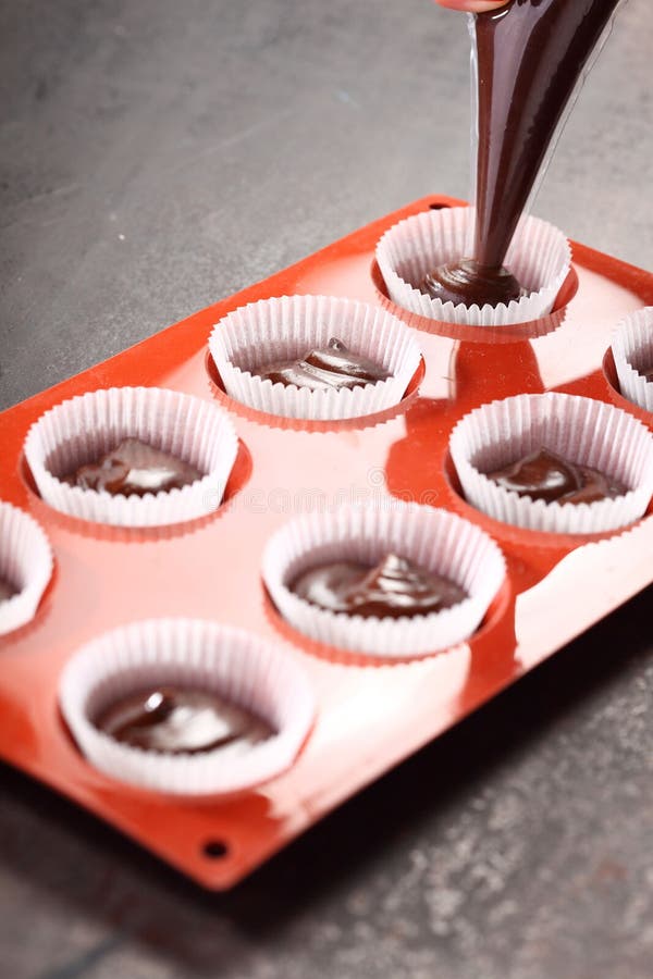 Cupcake making stock photo. Image of bread, macro, bowl - 17269766
