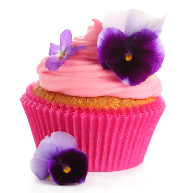 Dessert with violet stock image. Image of breakfast, candy - 14227201