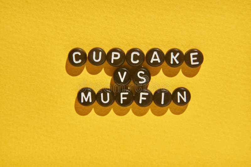 Cupcake Quote Design. Typography Concept Stock Image - Image of ...