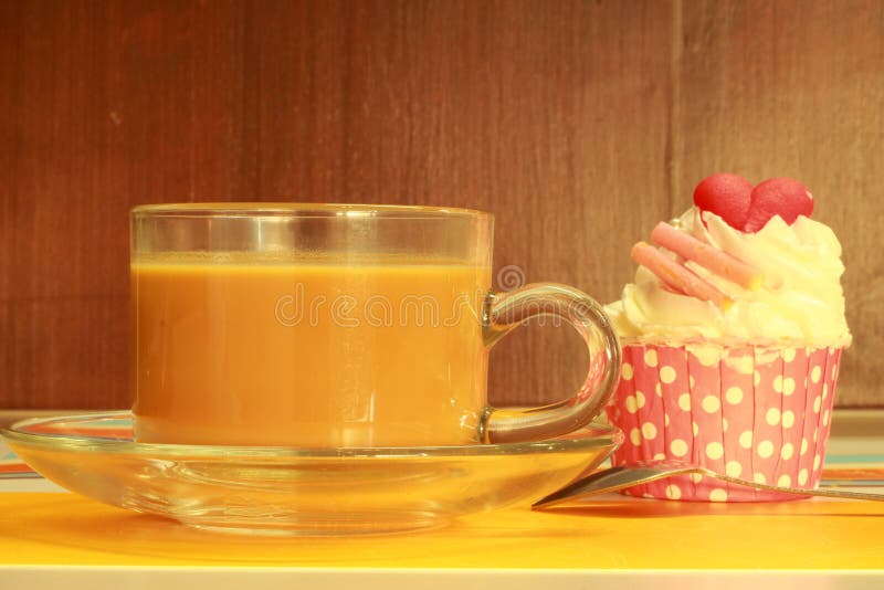 Cupcakes and coffee stock photo. Image of eating, choice - 28338498