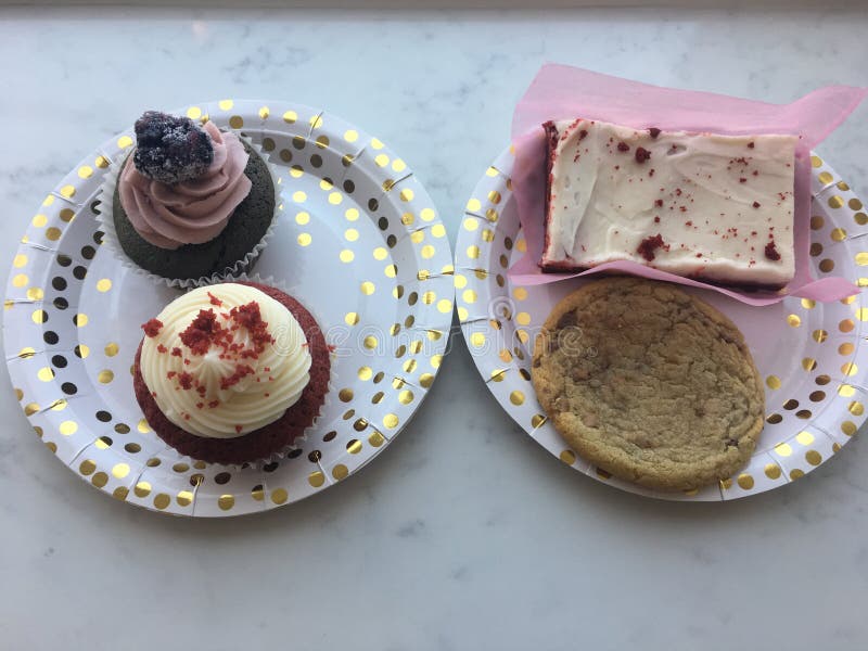 Goodies and good times stock image. Image of good, cupcakes - 144450065