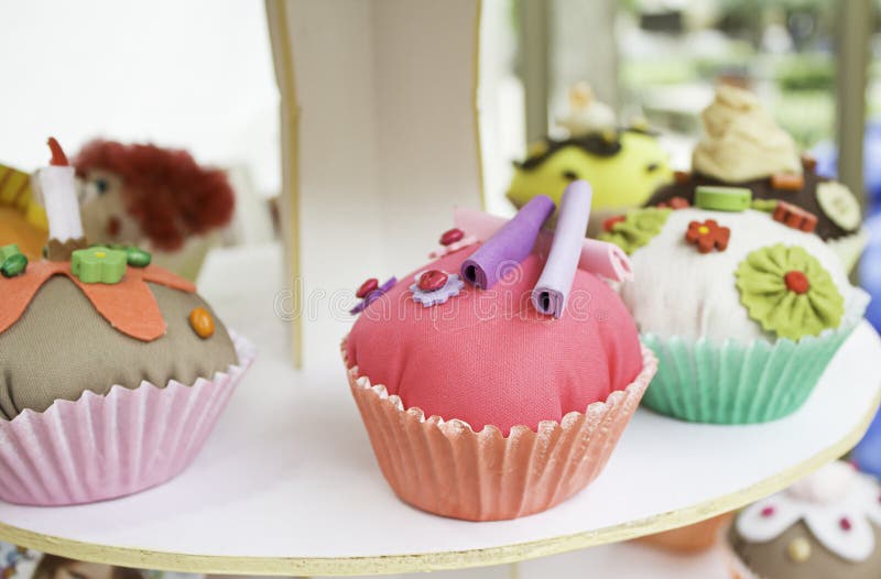 Cupcakes fabric stock photo. Image of confection, frosting - 43855150