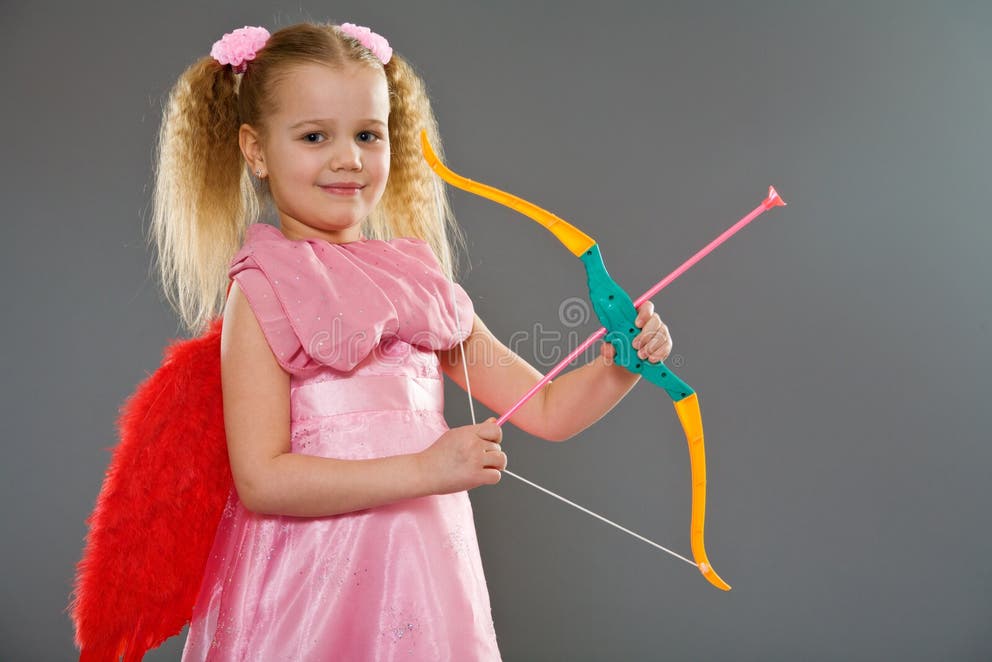 Cupid stock image. Image of expression, cupid, portrait - 19061529